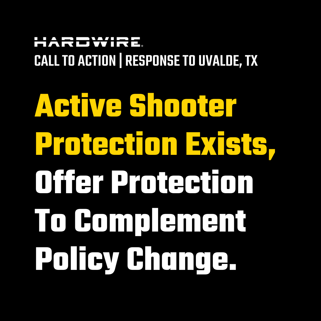 Active Shooter Protection Exists, Offering Protection To Complement Po ...