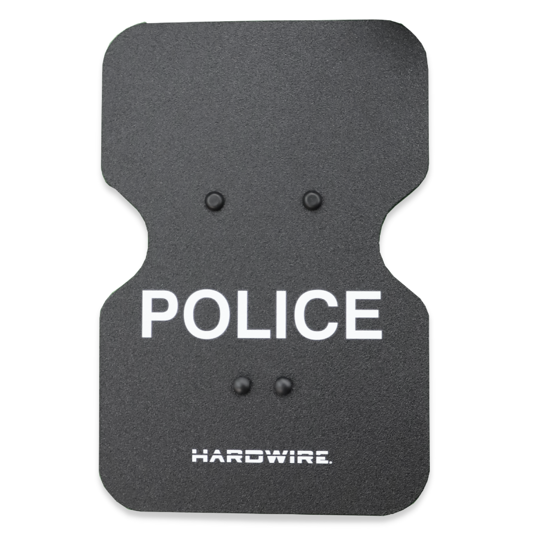 Double Shooter's Cut Tactical Shield – Hardwire LLC